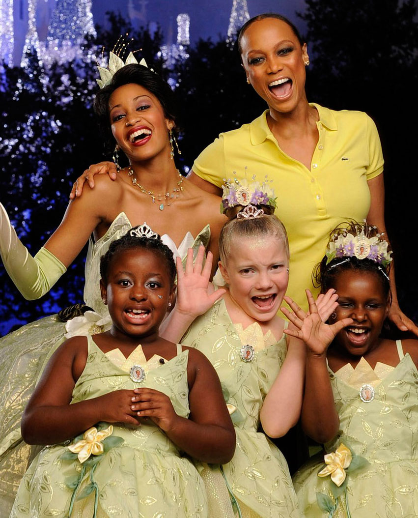 Tyra Banks & Princess Tiana: Disney Darlings - Shy Magazine
